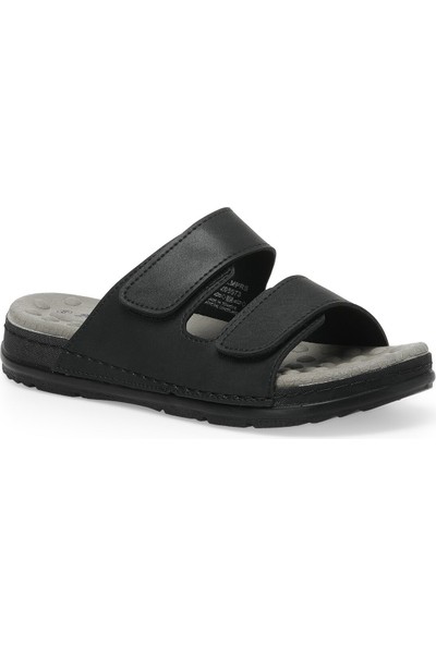 Polaris 604220.M2PR Siyah Erkek Terlik