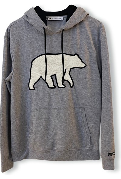 Turcobear Hoodie Hairy Bear