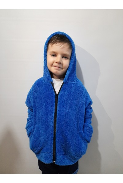 Sweet's Collection Welsoft Peluş Cepli Çocuk Genç Ceket Sweet's Collection Welsoft Peluş Cepli Çocuk Genç Ceket