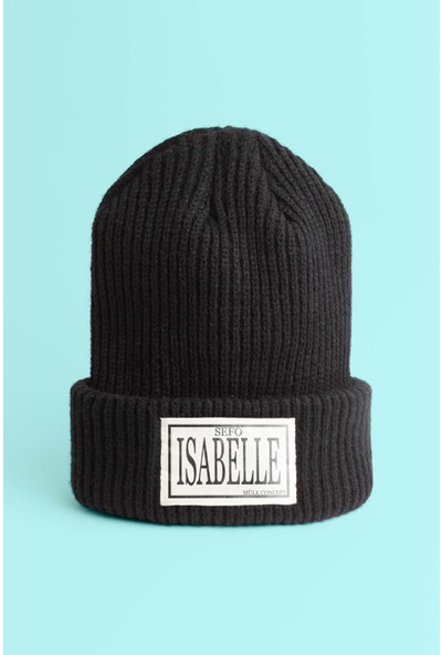 Mülk Concept Sefo Isabelle Tasarım Unisex Siyah Bere