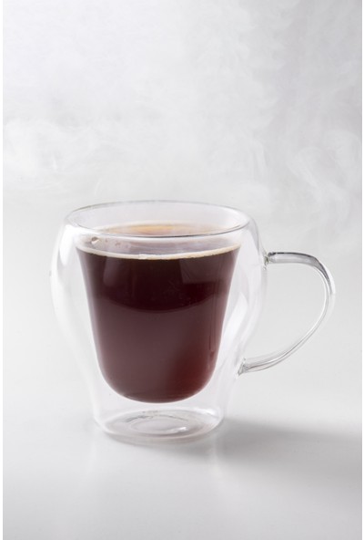 Royaleks Çift Cam Çift Cidarlı Tombul Cam Kupa Isı Yalıtımlı Kulplu Cam Bardak Ev Ofis Fincanı 250ML Royaleks Çift Cam Çift Cidarlı Tombul Cam Kupa Isı Yalıtımlı Kulplu Cam Bardak Ev Ofis Fincanı 250ML