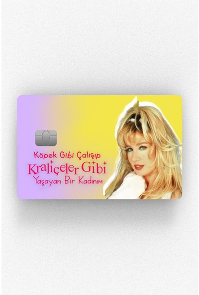 Ludio Seda Sayan Kraliçeler Gibi Kredi Kartı&akbil Sticker Kaplama Ludio Seda Sayan Kraliçeler Gibi Kredi Kartı&akbil Sticker Kaplama