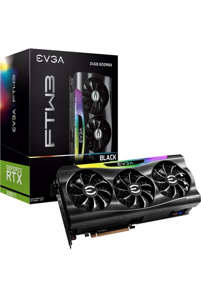 Evga Geforce Rtx 3090 Ti 24 GB 384 Bit GDDR6X Display Port Ekran Kartı 24G-P5-4981-KR Evga Geforce Rtx 3090 Ti 24 GB 384 Bit GDDR6X Display Port Ekran Kartı 24G-P5-4981-KR