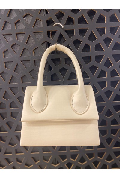 Edz Beyaz Renk Kadın El Çantası ARED035