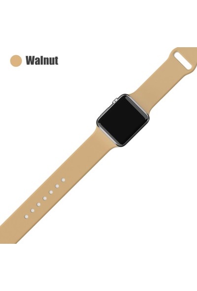 Apple Watch 2 3 4 5 6 7 8 Seri 38MM 40MM 41MM Silikon Tme Kordon