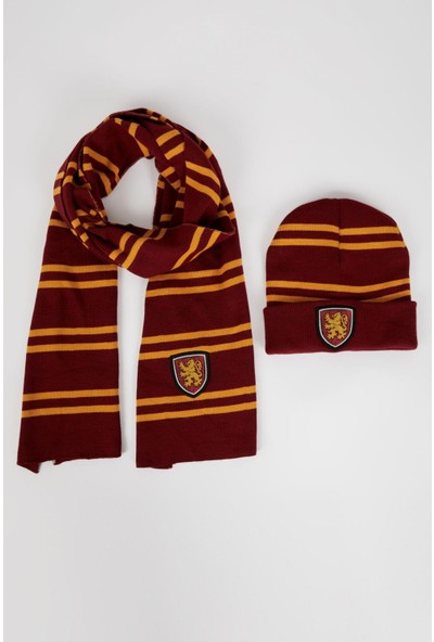 DeFacto Kadın Harry Potter Lisanslı Atkı Bere Takım T3099AZ21WN DeFacto Kadın Harry Potter Lisanslı Atkı Bere Takım T3099AZ21WN