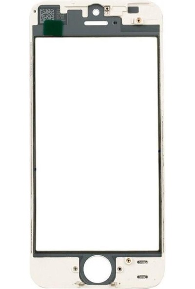 Iphone 6 Plus Ocalı Çıtalı Cam Beyaz
