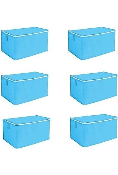 Büyük Boy Tela Kumaş Döşek Yorgan Hurcu Mavi 100X50CM Çlçüsünde