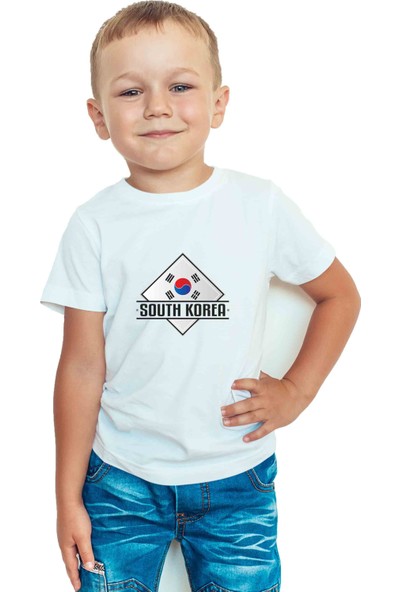 Astak Güney KoreBaskılı Bisiklet Yaka Çocuk Tişörtü BLL2254 Astak Güney KoreBaskılı Bisiklet Yaka Çocuk Tişörtü BLL2254