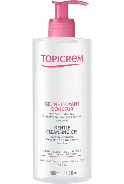 Topicrem Hassas Ve Kuru Ciltlere Özel Temizleme Jeli 500 Ml Topicrem Hassas Ve Kuru Ciltlere Özel Temizleme Jeli 500 Ml