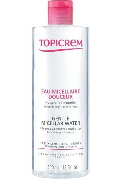 Topicrem Misellar Temizleme Suyu 400 ml Topicrem Misellar Temizleme Suyu 400 ml
