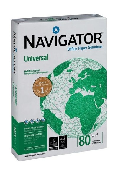 Navigator Yüksek Kaliteli Navigatör A3 Fotokopi Kağıdı 500'LÜ Navigator Yüksek Kaliteli Navigatör A3 Fotokopi Kağıdı 500'LÜ