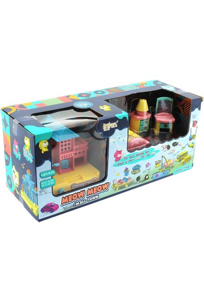 Oyuncakmatik Meow Meow City Ev, Yatak Odası Oyun Seti Oyuncakmatik Meow Meow City Ev, Yatak Odası Oyun Seti