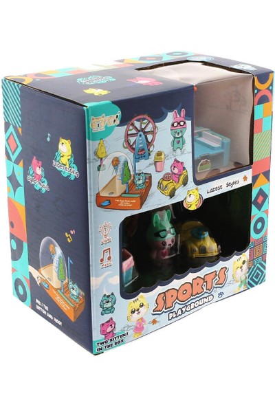 Oyuncakmatik Meow Meow City Basketbol Sahası Oyun Seti