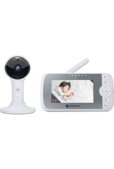 Motorola VM64 Connect Fhd Wifi 4.3 Video Bebek Kamerası Motorola VM64 Connect Fhd Wifi 4.3 Video Bebek Kamerası