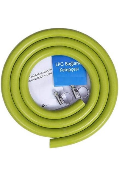 Vakia 3 Iplikli Sarı Tüp Hortumu 5 Metre 8 mm Kelepçe Hediyeli Vakia 3 Iplikli Sarı Tüp Hortumu 5 Metre 8 mm Kelepçe Hediyeli