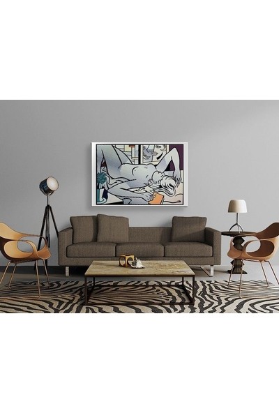 Roy Lichtenstein - Blonde Kanvas Tablo Roy Lichtenstein - Blonde Kanvas Tablo