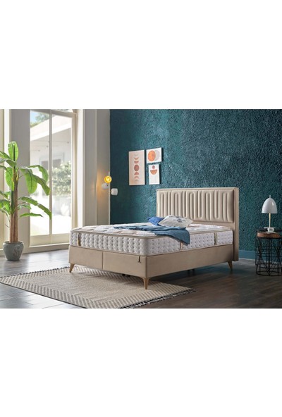 Bellona Petra Plus Baza 90 x 190 cm - Vizon Bellona Petra Plus Baza 90 x 190 cm - Vizon