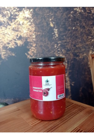 Hazek Kadın Kooperatifi Domates Konservesi 660 ml Hazek Kadın Kooperatifi Domates Konservesi 660 ml