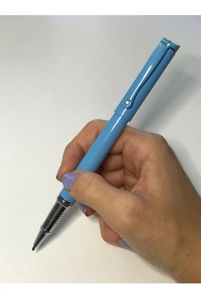 Melek Promosyon Kişiye Özel Plastik Kutulu Metal Tükenmez Kalem