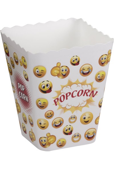 Xnews Popcorn Mısır Kovası - Kare- Xnews Popcorn Mısır Kovası - Kare-