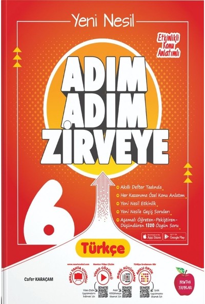 Newton Yayınları 6.sınıf Adım Adım Zirveye Türkçe Soru Bankası Newton Yayınları 6.sınıf Adım Adım Zirveye Türkçe Soru Bankası