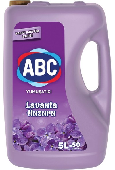Abc Çamaşır Yumuşatıcı 5lt Lavanta 4 Lu