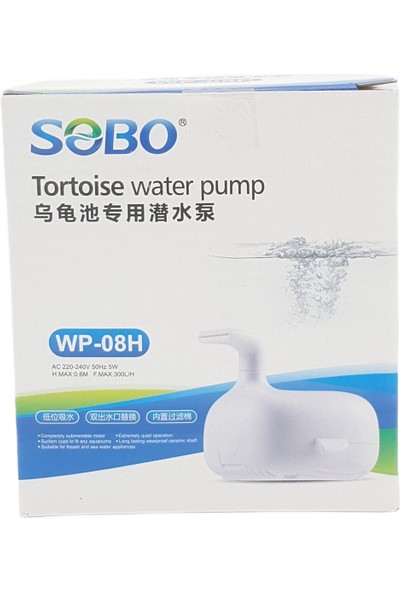Sobo Kaplumbağa Akvaryum Su Motoru WP-08H Sobo Kaplumbağa Akvaryum Su Motoru WP-08H