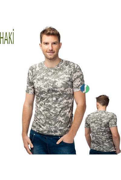 Micro Tshirt 18-025 Khaki M