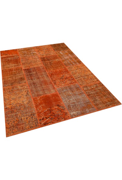 Sempati Halı Patchwork Eskitme El Dokuma Halı 160 x 230 cm 6100 Sempati Halı Patchwork Eskitme El Dokuma Halı 160 x 230 cm 6100