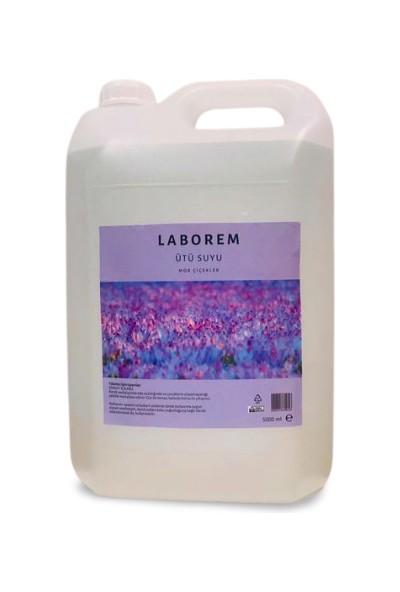 Laborem Mor Çiçekler Ütü Suyu 5 Lt