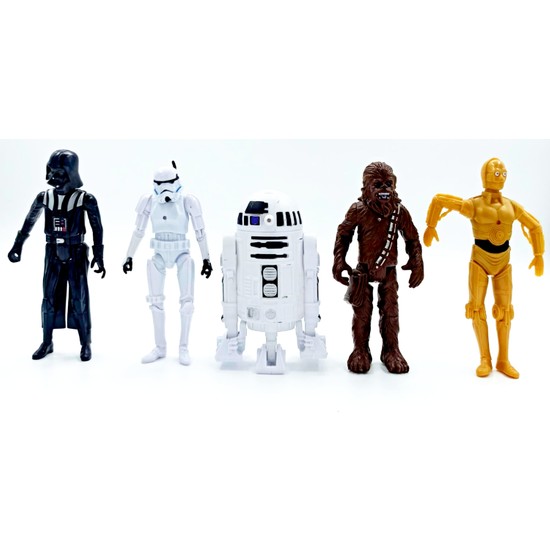 PopŞeker Star Wars Darth Vader, Stormtrooper, Chewbacca, R2-D2, C-3po ...