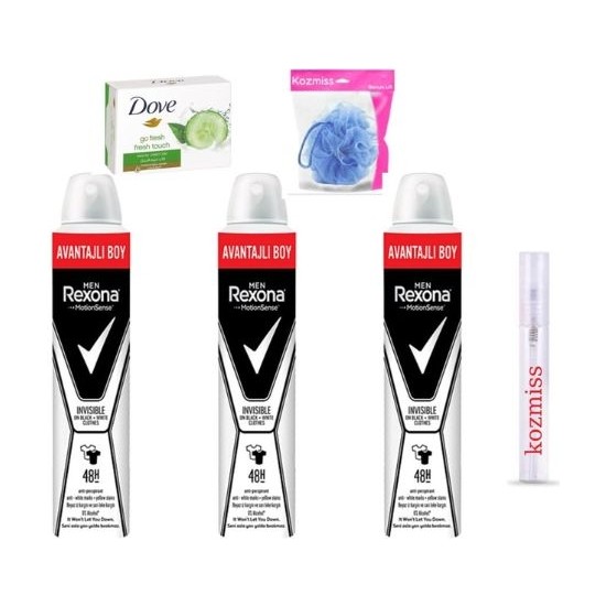 Rexona Men Invisible Black And White Erkek Sprey Deodorant Fiyatı