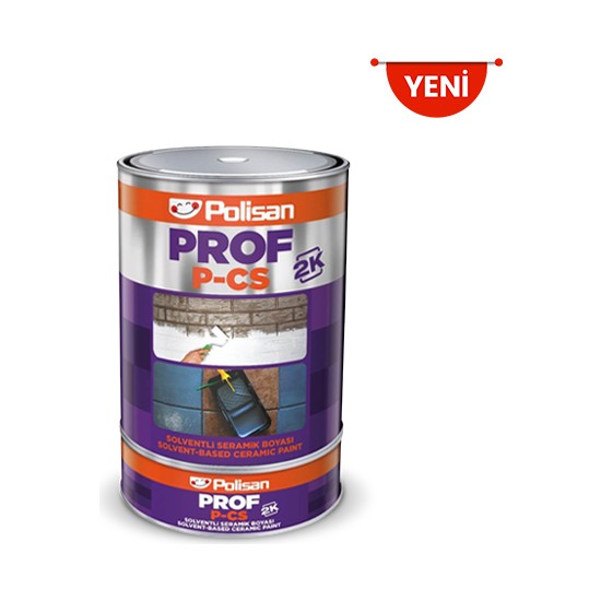 Polisan Prof P-Cs 2k Seramik Boyası Solvent 3kg Fiyatı