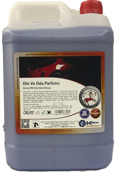 5lt Abri Oto ve Oda Parfümü Çilek Sakız