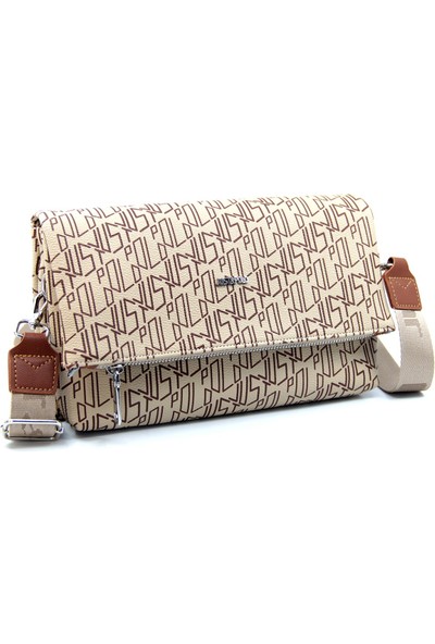 Just Polo Kadın Vizon-Taba 6 Bölmeli Mıknatıs Kapaklı Ayarlanabilir Askılı El ve Omuz Çantası HS3008 Just Polo Kadın Vizon-Taba 6 Bölmeli Mıknatıs Kapaklı Ayarlanabilir Askılı El ve Omuz Çantası HS3008