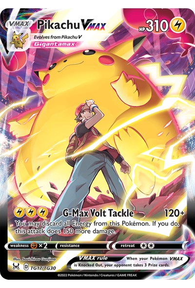 Shaco Design Pokemon Pikachu Vmax 310HP Kart Shaco Design Pokemon Pikachu Vmax 310HP Kart