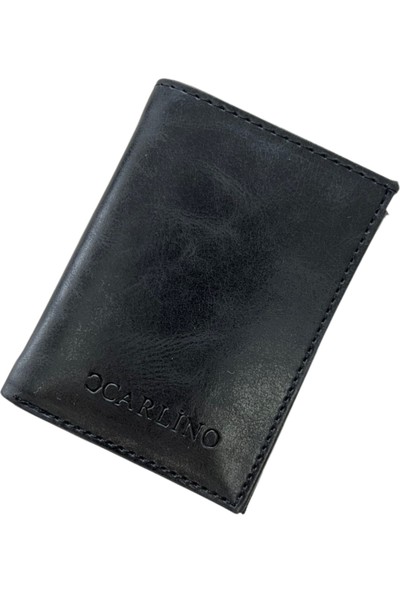 Aksesuarpoly Unisex Kahverengi Deri 10’lu Kartlık ve Cüzdan (7CMX10CM)