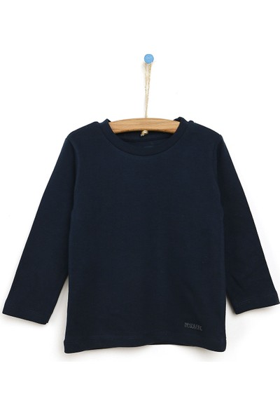 Hellobaby Basic Erkek Bebek Interlok Sweatshirt