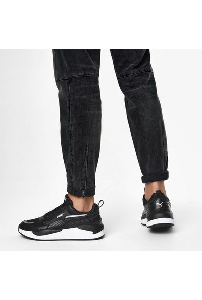 Puma X-Ray 2 Square - Erkek Siyah-Beyaz Spor Ayakkabı - 373108 08