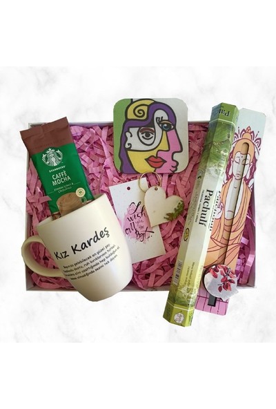 Kız Kardeşim Dediğiniz Kişilere Tütsülü Hediye Seti