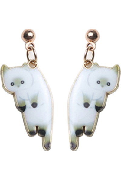 Jiehengdog 1 Pair Cartoon Earrings Impimple Impecoecocartoon Right Right Luster Drop Rings Arrings Jiehengdog 1 Pair Cartoon Earrings Impimple Impecoecocartoon Right Right Luster Drop Rings Arrings