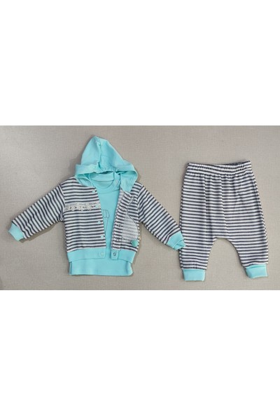 Tufitto Kız Bebek 3'lü Takım Su Yeşili