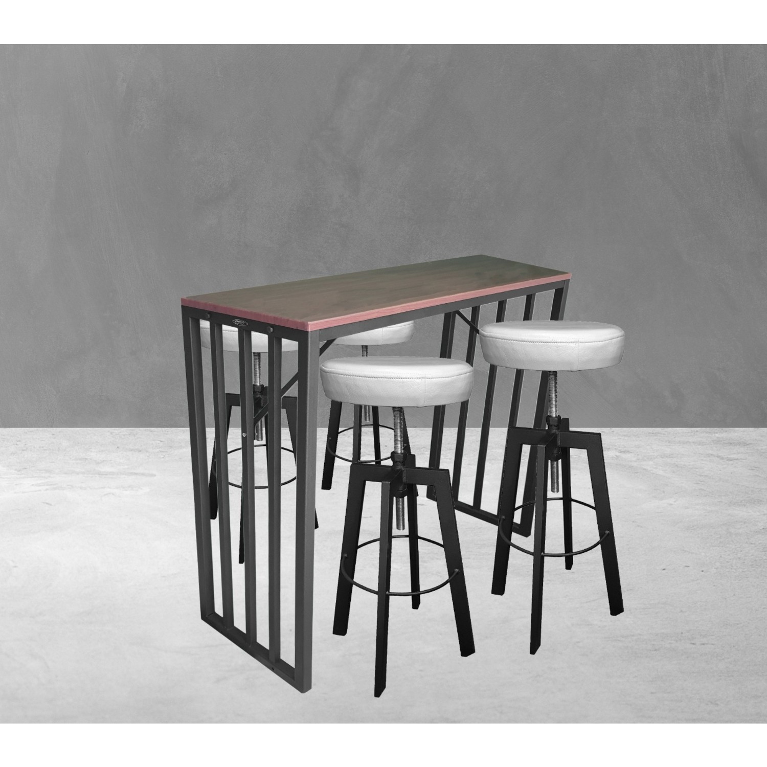 Presto Bar Masası ve 4 ( Dört ) Adet Beyaz Bar Taburesi Fiyatı