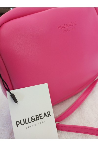 Pull&bear Pembe Kadin Omuz Çantası