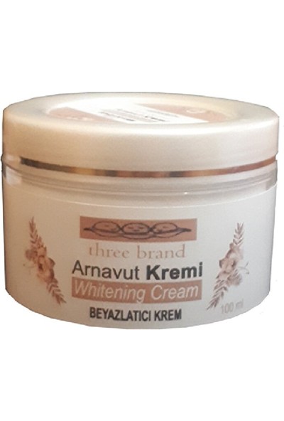 Three Brand Beyazlatıcı Arnavut Kremi 100 ml - Three Brand Whitening Cream 100 ml