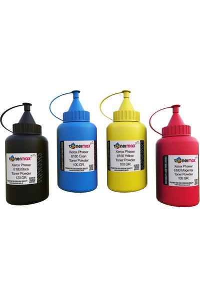 Xerox Phaser 6180 Toner Tozu Takım Xerox Phaser 6180 Toner Tozu Takım