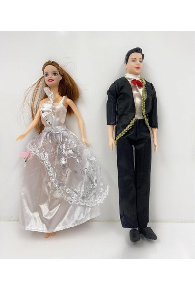 Anlily Gelin ve Damat Bebekler