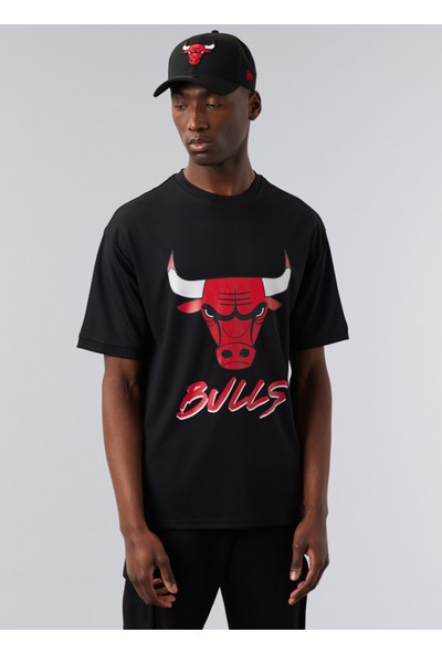 New Era Bisiklet Yaka Desenli Siyah Erkek T-Shirt 60284738NBA Scrıpt Mesh Tee Chıbul New Era Bisiklet Yaka Desenli Siyah Erkek T-Shirt 60284738NBA Scrıpt Mesh Tee Chıbul
