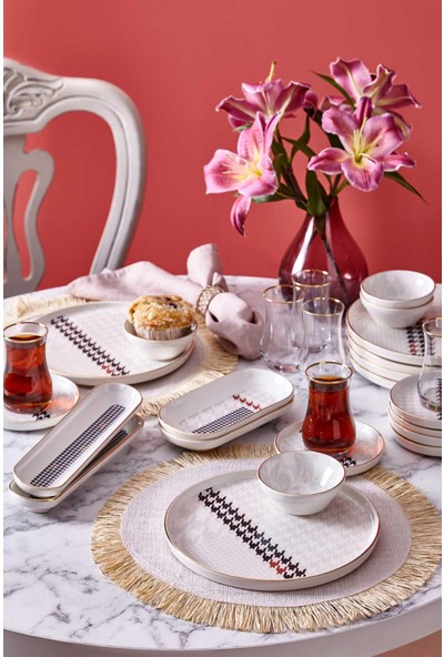 Neva N3257 Berry 26 Parça 6 Kişilik Kahvaltı Takımı-Kazayağı Neva N3257 Berry 26 Parça 6 Kişilik Kahvaltı Takımı-Kazayağı